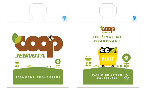 COOP Jednota zavádza recyklovateľné nákupné tašky na viacnásobné ...
